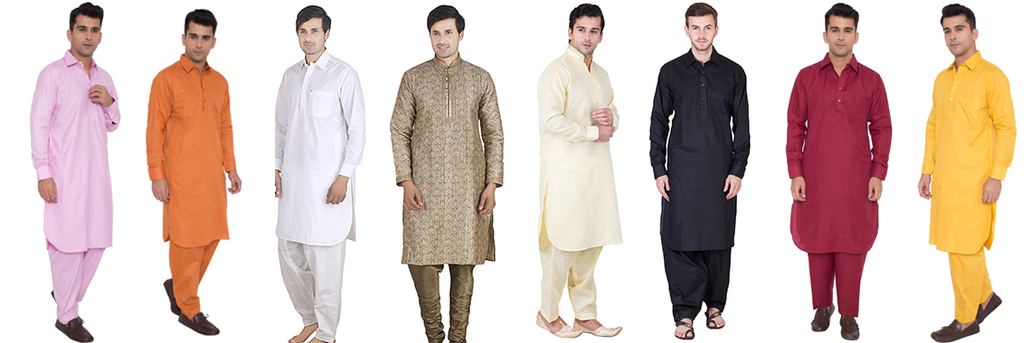 Abayas, Hijabs, Pathani suits, Kurtas, Burqas online in India