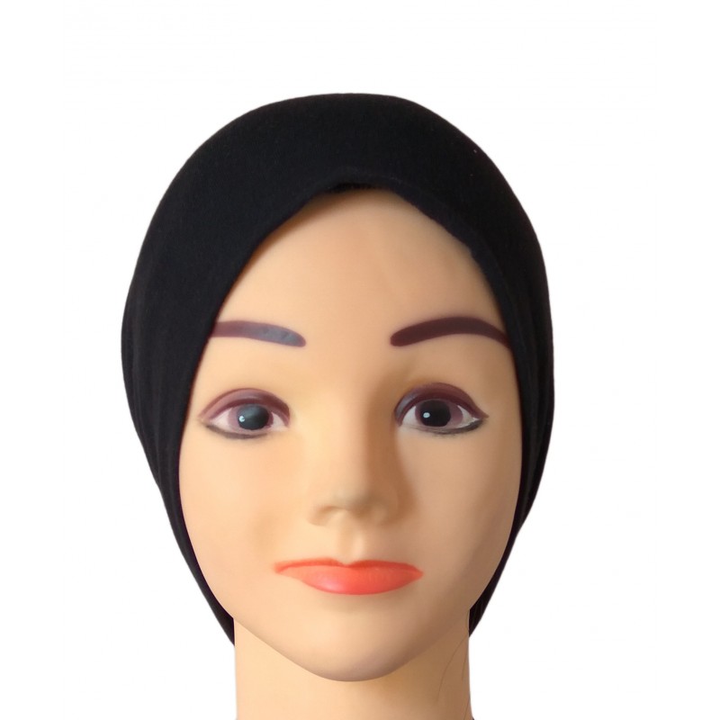 Under scarf online- Buy black jersey hijab cap at Shiddat
