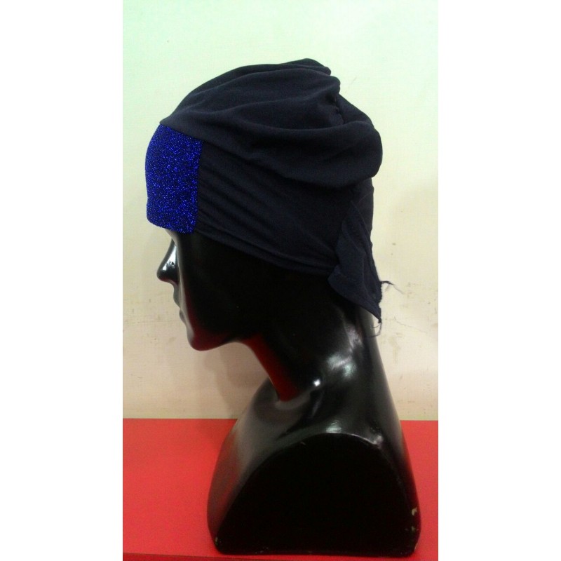 Hijab Bonnet Cap- Buy Glittering Purple Hijab Band| Shiddat.com