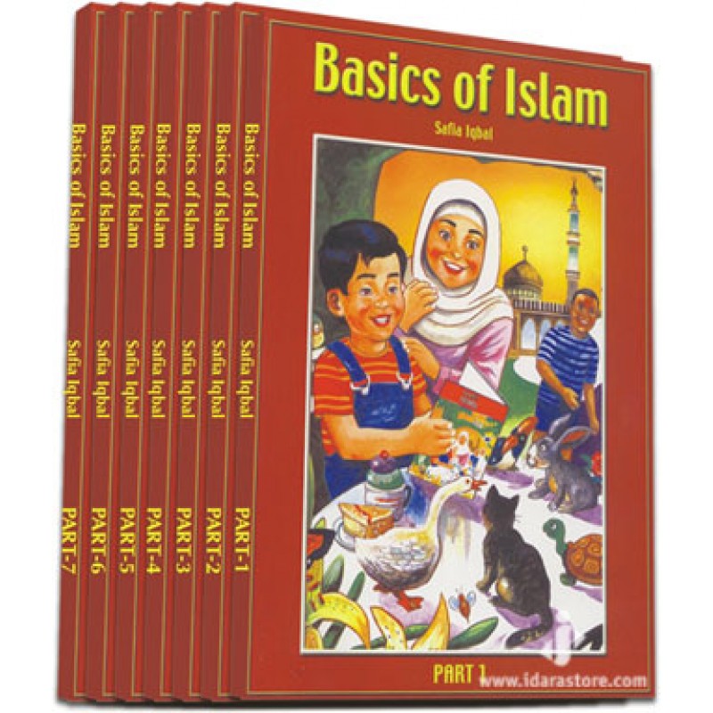 Islamic Bookes : Basics of Islam - for kids (Gift Box of 7 Parts)