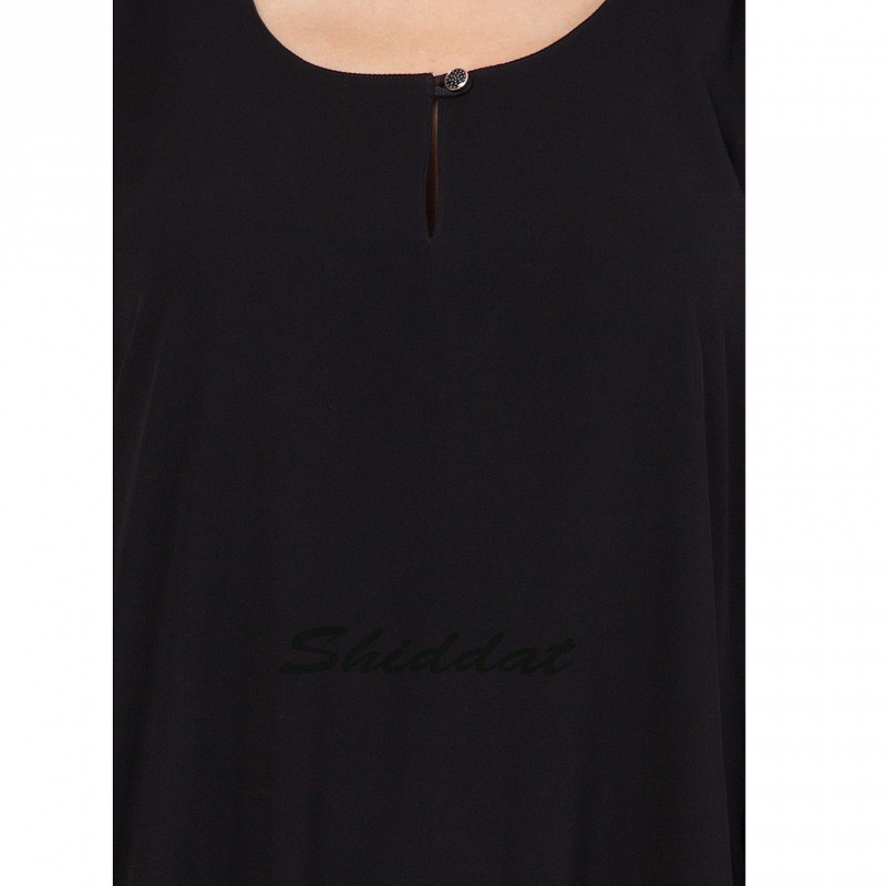 Layered abaya online- Buy layered abaya with jaccard print patti