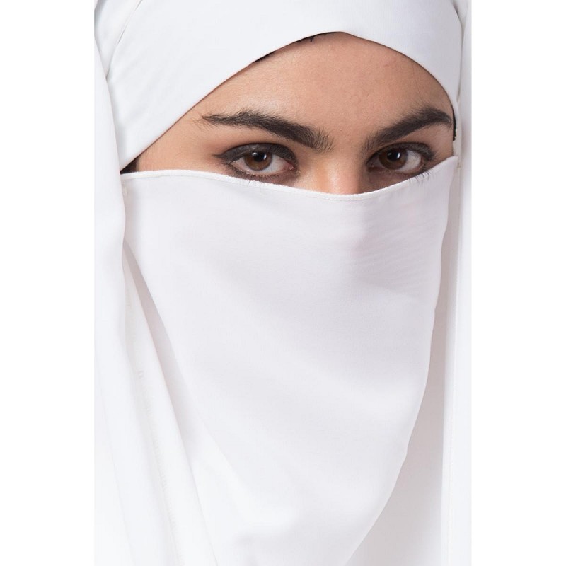 White Burqa- Buy White burqa with Irani Chadar at www.shiddat.com