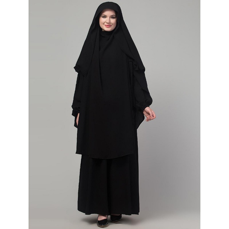 Burqa design-Buy Saudi niqab in black at shiddat.com