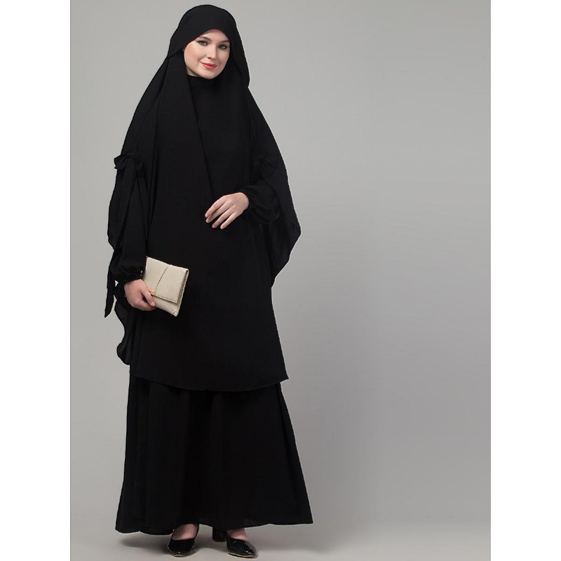 Burqa design-Buy Saudi niqab in black at shiddat.com
