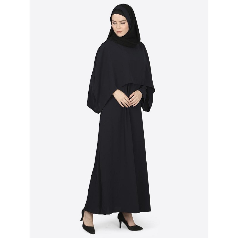 Abaya online in India- Buy designer cap abaya at www.shiddat.com
