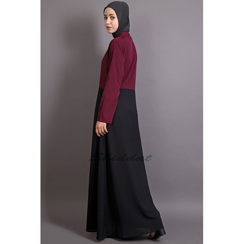 Abaya online - Shop for dual colored abaya online in India at shiddat.com