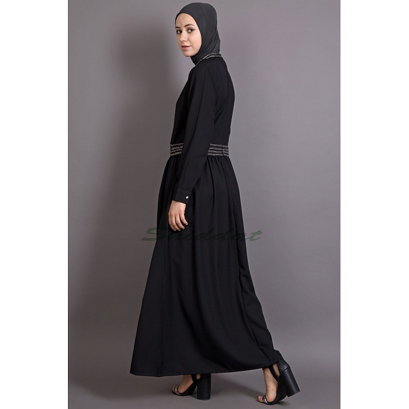 Abaya online- Shop for embellished party wear abayas at www.shiddat.com