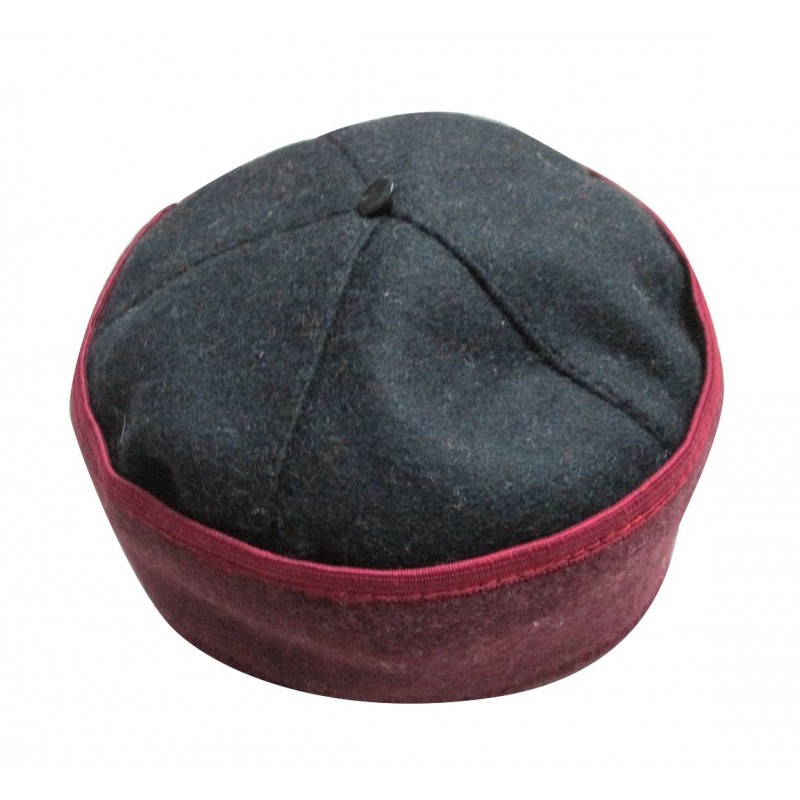 Afghani Pakol Hat- Designer Afghan Hat grey colored Pakol