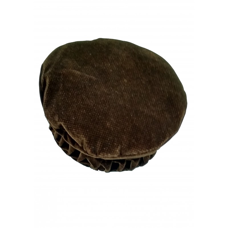 Afghani Pakol Hat online- Designer Afghan Hat Brown colored Pakol