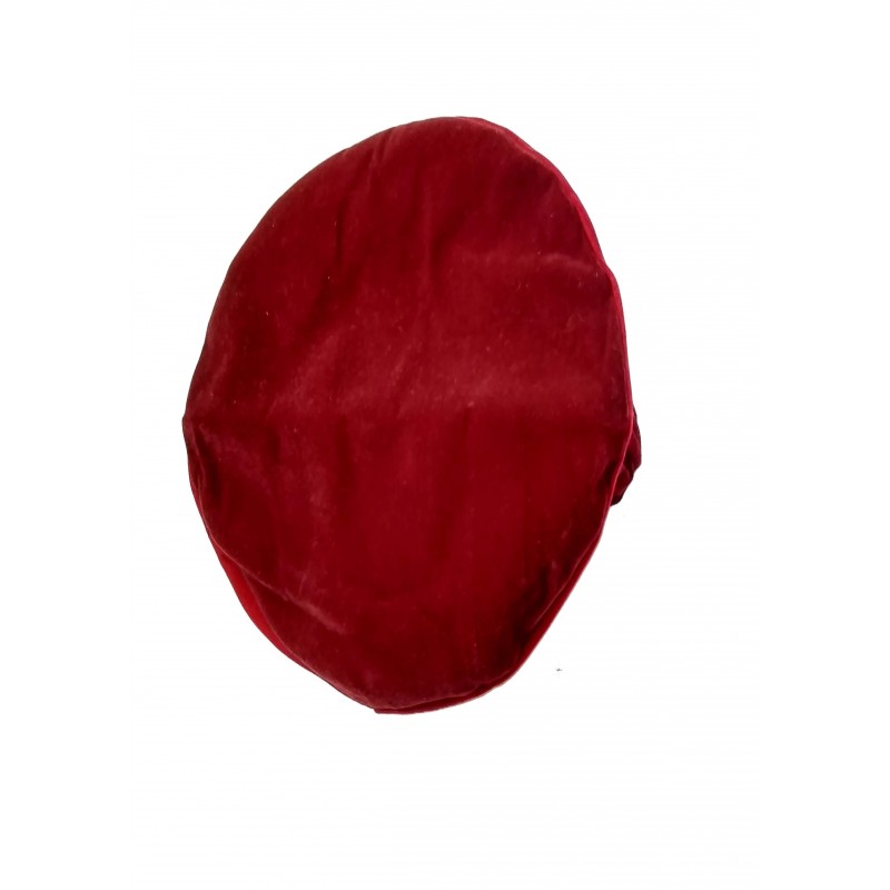 Afghani Pakol Hat online- Designer Afghan Hat Maroon colored Pakol
