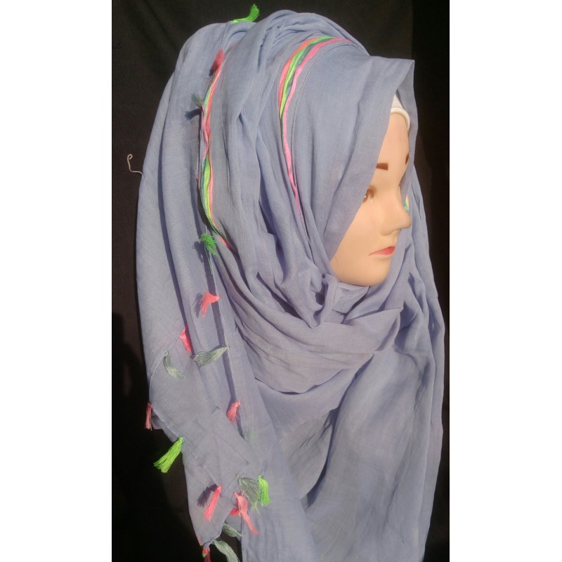 Hijab-Multi Flowery design hijab online | Shiddat.com