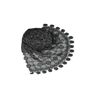 Stole online Box checkered circular design stole with sequence at shidd...