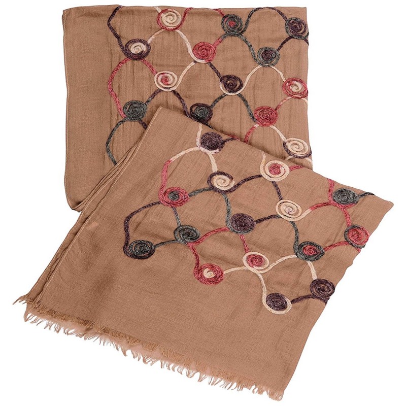 Hijab online-Cotton Chain Work Stole at shiddat.com