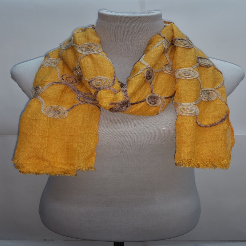 Hijab online-Cotton Chain Work Stole at shiddat.com