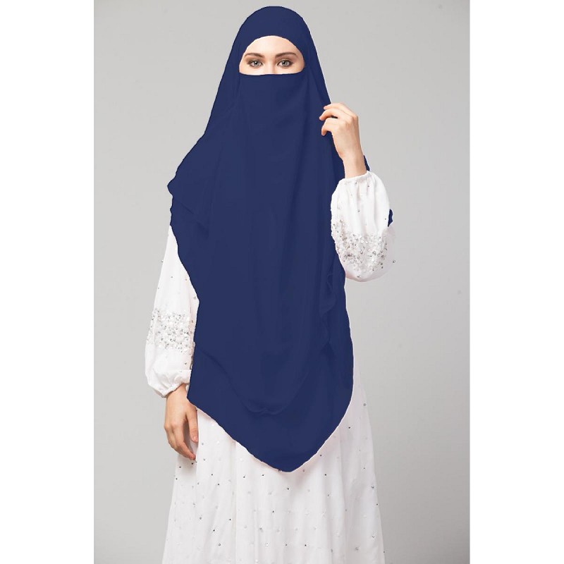 Instant hijab online- Ready-to-wear Wine Hijab at shiddat.com