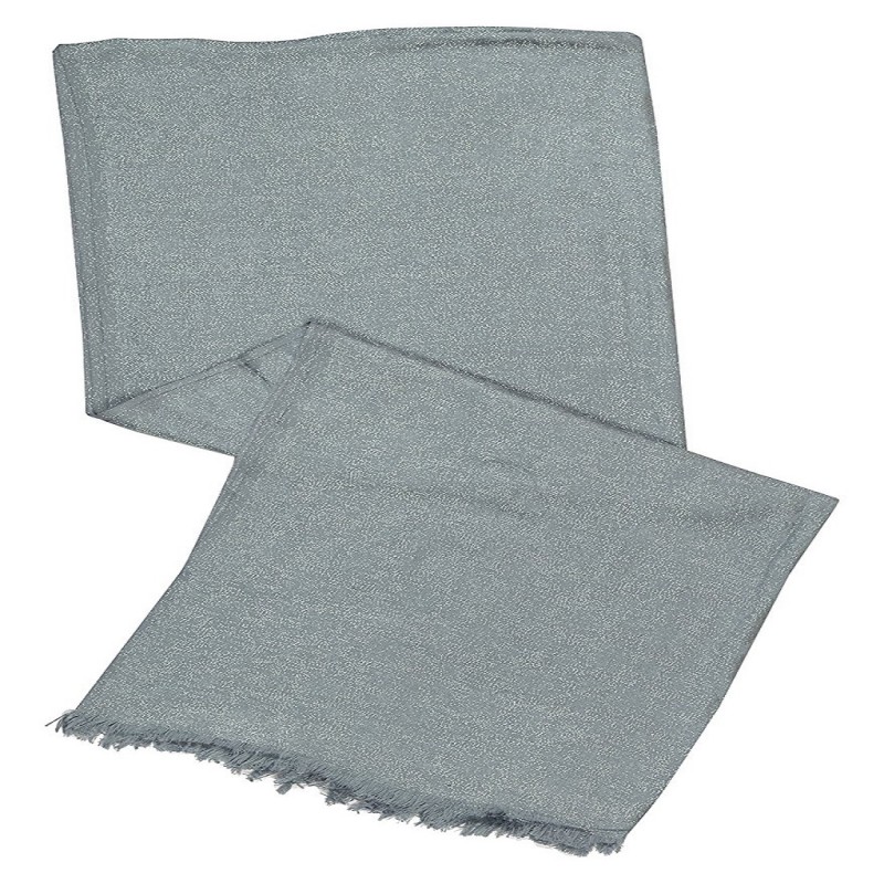 Hijab online-Silver Color Shimmer Hijab at shiddat.com