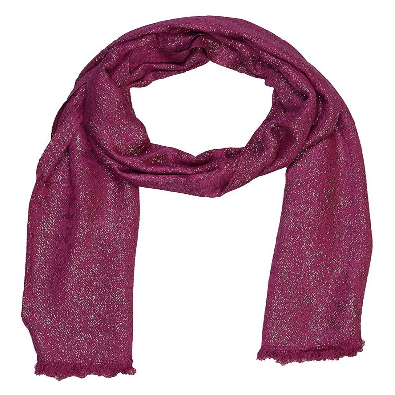 Hijab online-Purple Color Shimmer Scarf at shiddat.com