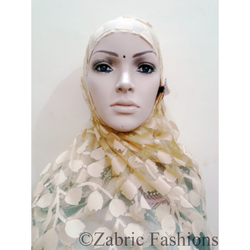 Zabric Fashions- Buy Skin Color hijab with Cap| Shiddat