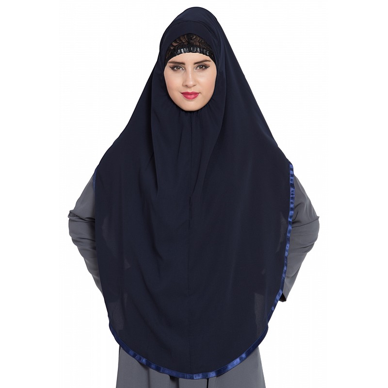 Instant hijab online- premium Khimar at shiddat.com
