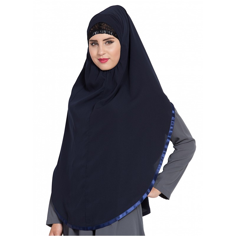 Instant hijab online- premium Khimar at shiddat.com