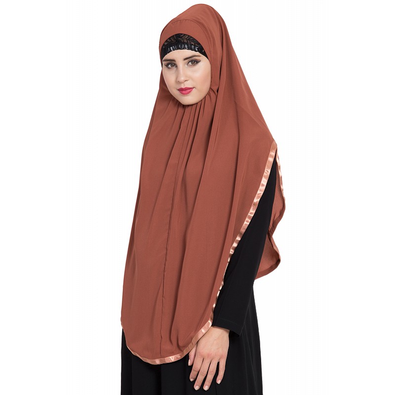 Instant hijab online- premium Khimar at shiddat.com