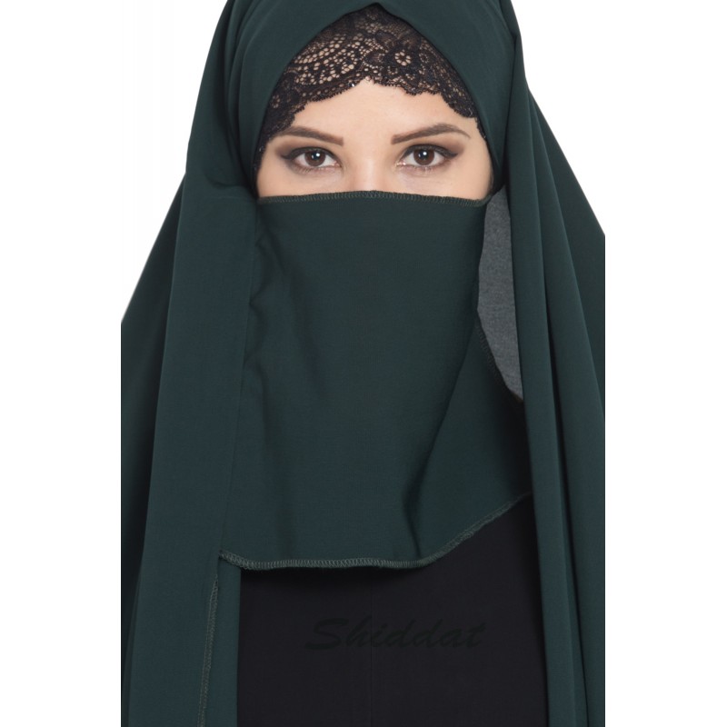 Buy Irani chadar with detachable Nose Piece | Rida hijab | Islamic dres...