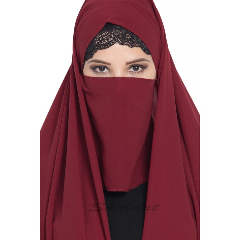 Buy Irani chadar with detachable Nose Piece | Rida hijab | Islamic dres...