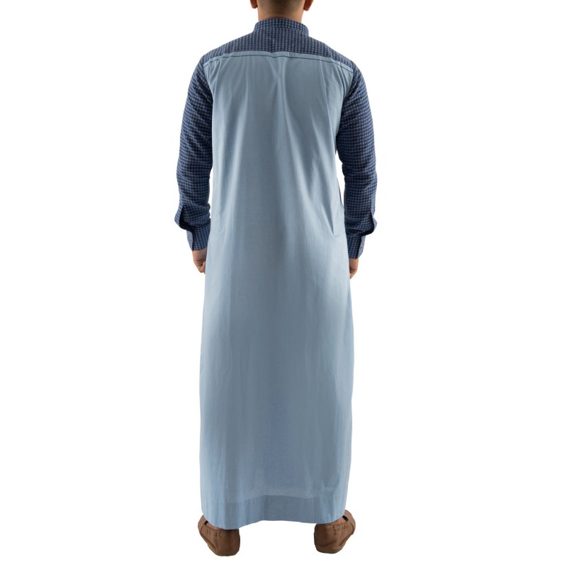 Jubbah online- Blue Corinthine thobe online in India at Shiddat.com