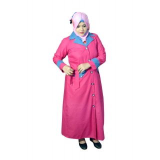 Full Irani Coat - Pink color women's coat online in India | shiddat.com