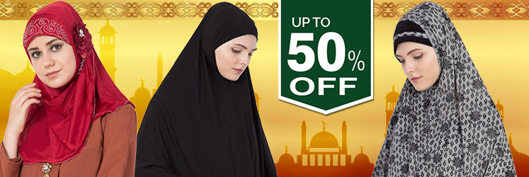 Abayas, Hijabs, Pathani suits, Kurtas, Burqas online in India