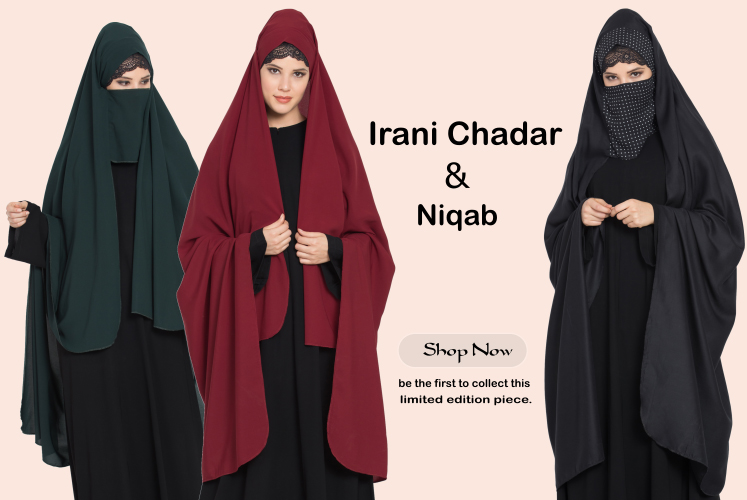 Abayas, Hijabs, Pathani suits, Kurtas, Burqas online in India