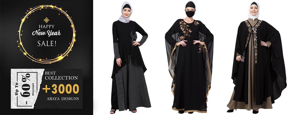Abayas, Hijabs, Pathani suits, Kurtas, Burqas online in India