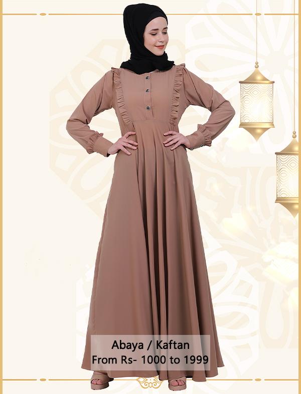 Abayas, Hijabs, Pathani suits, Kurtas, Burqas online in India