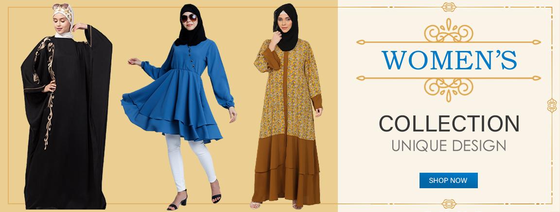 Abayas, Hijabs, Pathani suits, Kurtas, Burqas online in India